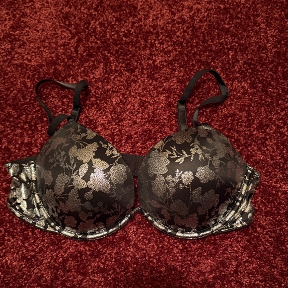 PINK Victoria's Secret | Intimates & Sleepwear | Floral Lace Black And ...